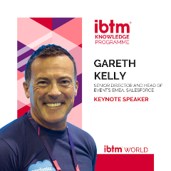 Salesforce's Gareth Kelly announced as IBTM World keynote | MPI